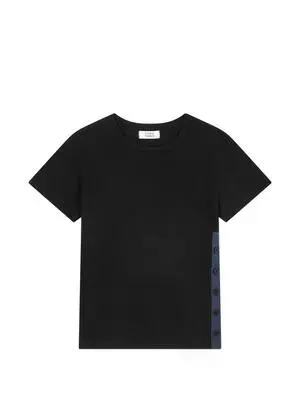 STUDIO TOMBOY Side-button T-shirt - Black