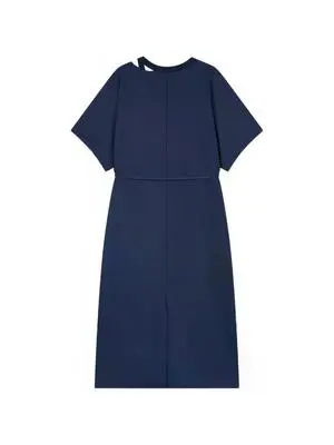 STUDIO TOMBOY Cut-out Belted Maxi Dress