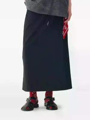 STUDIO TOMBOY Drawstring Waist Pocket Detail Long Skirt