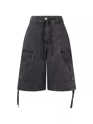 STUDIO TOMBOY Drawstring-hem Cargo Pants - Grey