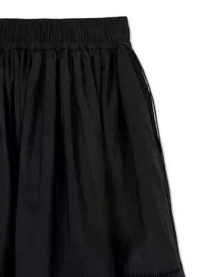 STUDIO TOMBOY Ladder-stitch Gathered Long Skirt