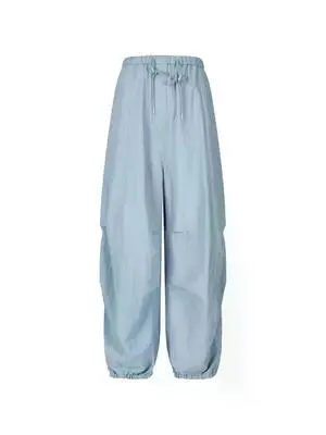 STUDIO TOMBOY Track Pants With Drawstring Waist - Blue