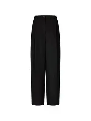 STUDIO TOMBOY Pleated Trousers With Elasticated Waist