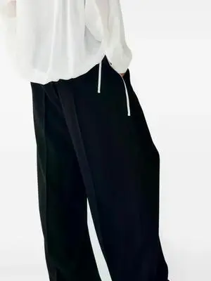 STUDIO TOMBOY Pleated Trousers With Elasticated Waist