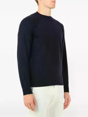 AL DUCA D’AOSTA 1902 Raglan Sleeve Ribbed Trim Sweater