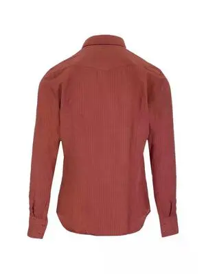 AL DUCA D’AOSTA 1902 Seersucker-cotton Shirt