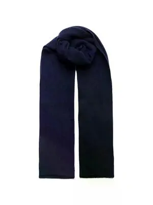AL DUCA D’AOSTA 1902 Ribbed-knit Wool Scarf - Blue