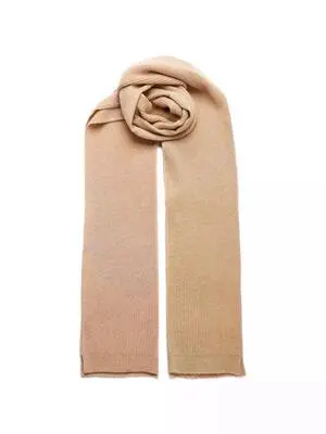 AL DUCA D’AOSTA 1902 Ribbed-knit Cashmere Scarf - Neutrals