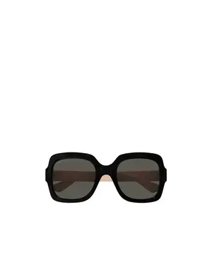 Gucci Rectangle Frame Sunglasses - Black