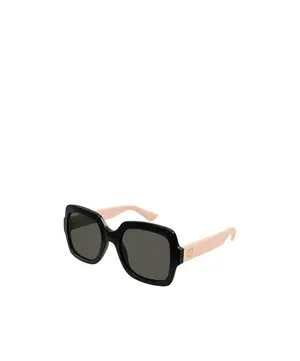 Gucci Rectangle Frame Sunglasses - Black