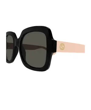 Gucci Rectangle Frame Sunglasses - Black