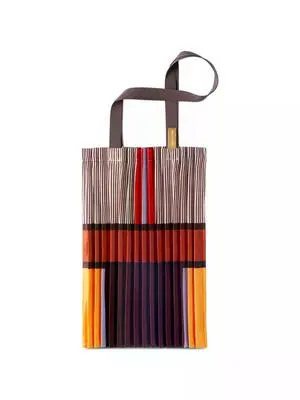 MULTITUDES BAGS Bagheria Pleated Tote Bag - Brown