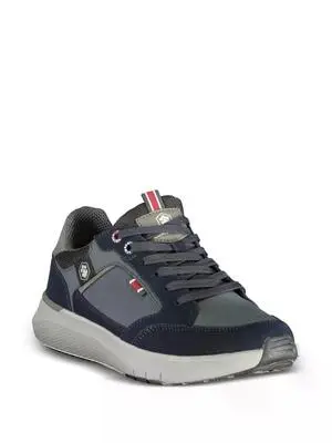 LUMBERJACK Panelled Low-top Sneakers - Blue