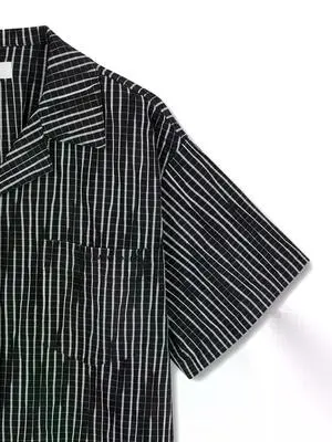 STUDIO TOMBOY Seersucker Camp Collar Shirt