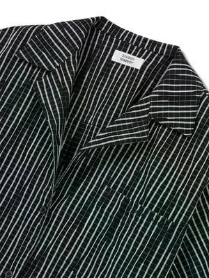 STUDIO TOMBOY Seersucker Camp Collar Shirt