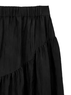 STUDIO TOMBOY Asymmetrical Tiered A-line Maxi Skirt