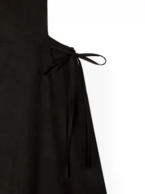 STUDIO TOMBOY Side-tie Pleated Mini Dress
