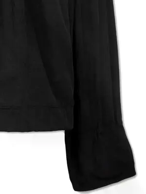 STUDIO TOMBOY Shirred Cropped Windbreaker Jacket