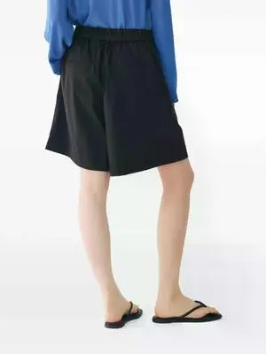 STUDIO TOMBOY Tailored Belted Knee-length Shorts