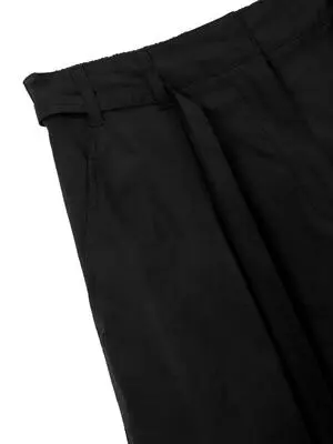 STUDIO TOMBOY Tailored Belted Knee-length Shorts
