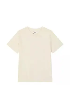 STUDIO TOMBOY Embroidered Detail T-shirt - Neutrals