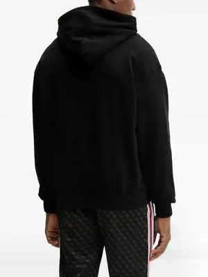 Guess Logo Print Drawstring Hoodie