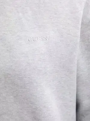 Guess Logo Embroidered Hoodie
