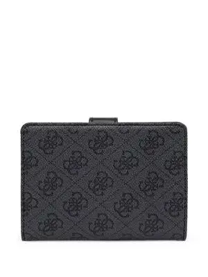 Guess Monogram-print Luggage Tag And Passport Holder Set