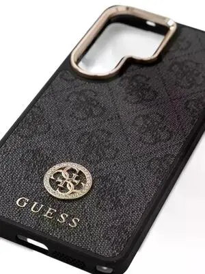 Guess Monogram-print Strap Phone Case