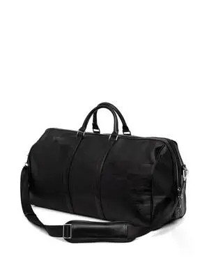 Guess Textured Logo Plaque Holdall