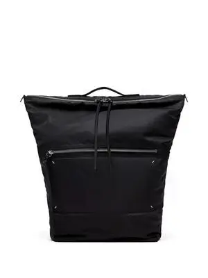 MAISON MARGIELA Four-stitch Zip Line Backpack - Black