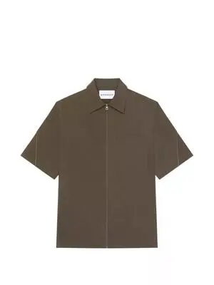 Givenchy Couture Seam Zipped Shirt - Brown