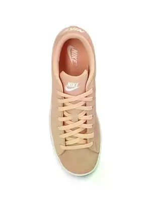 Nike Suede Perforated Logo Sneakers