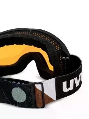 UVEX Ski Goggles With Iridescent Effect Logo Strap