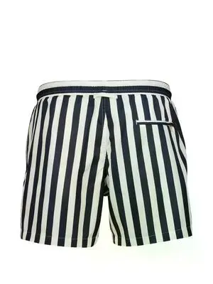 Orlebar Brown Boxer Swim Shorts With Vertical Stripes