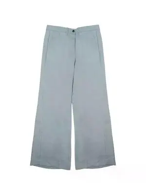 NINE:INTHE:MORNING Light Wide-leg Trousers - Blue