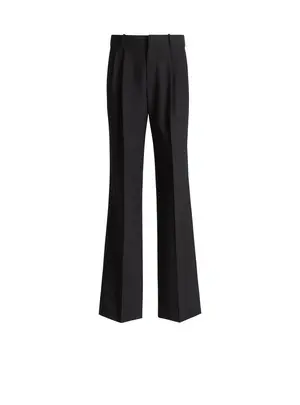 Balmain Wool Trousers - Black