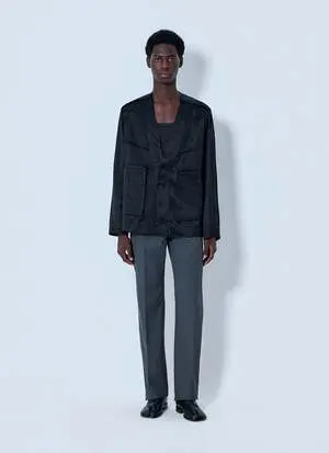 MAISON MARGIELA Buttoned Jacket With Patch Pockets