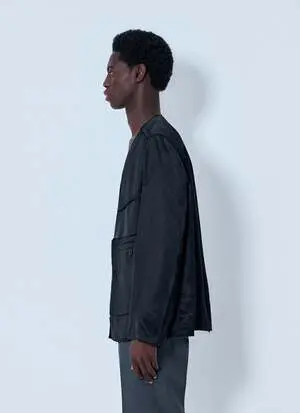 MAISON MARGIELA Buttoned Jacket With Patch Pockets