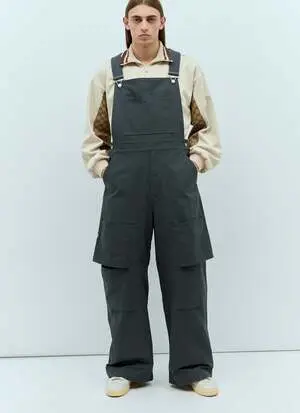 Gucci Logo Patch Dungarees
