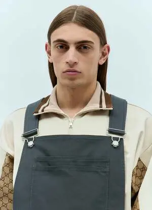 Gucci Logo Patch Dungarees
