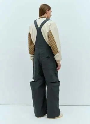 Gucci Logo Patch Dungarees