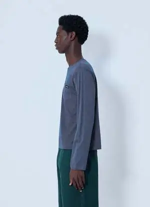 Miu Miu Textured Long Sleeve Top