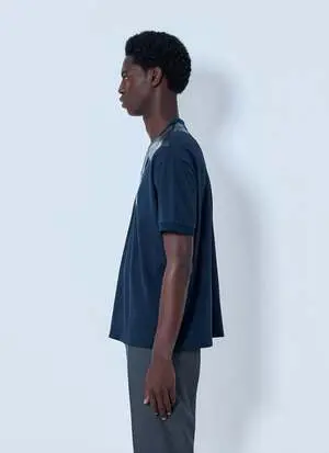 MAISON MARGIELA V-neck Panel T-shirt