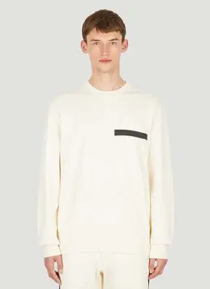 Alexander McQueen Logo Patch Crewneck Sweatshirt