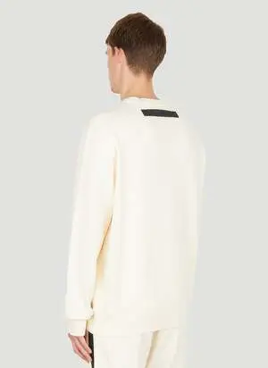 Alexander McQueen Logo Patch Crewneck Sweatshirt