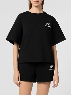 PLEIN SPORT Cotton T-shirt - Black