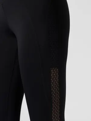 PLEIN SPORT Leggings With Mesh Detail