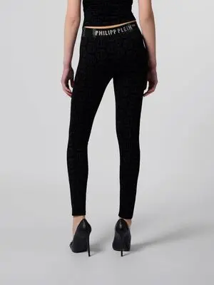 Philipp Plein Monogram Leggings