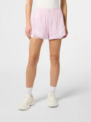 PLEIN SPORT Technical Fabric Jogging Shorts - Fuchsia